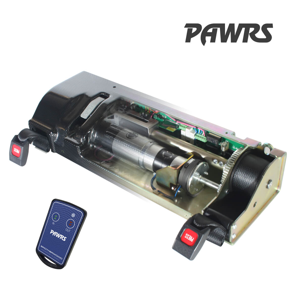 PAWRS 3 – Power Assisted Wheelchair Restraint System - Brotherwood