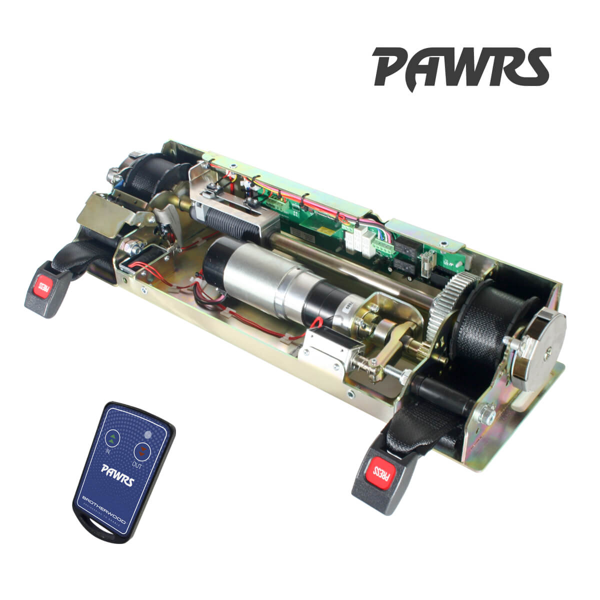 PAWRS 6 – Power Assisted Wheelchair Restraint System - Brotherwood