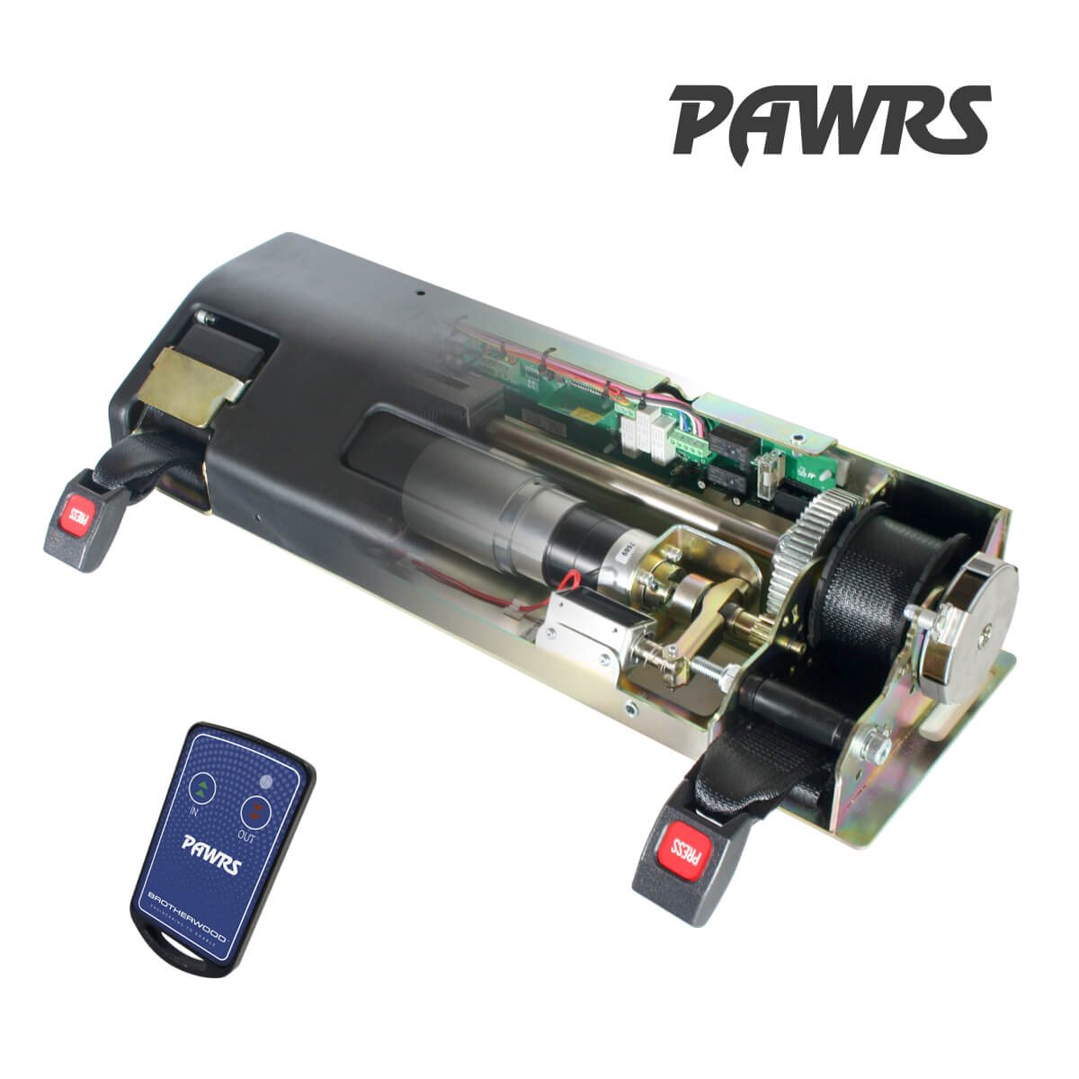 PAWRS 6 – Power Assisted Wheelchair Restraint System - Brotherwood