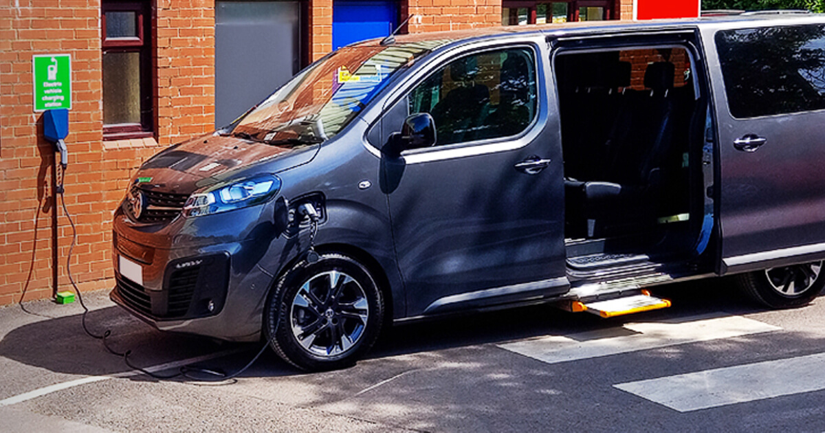 Vauxhall Vivaro eLife Electric Wheelchair Accessible Vehicle (WAV)