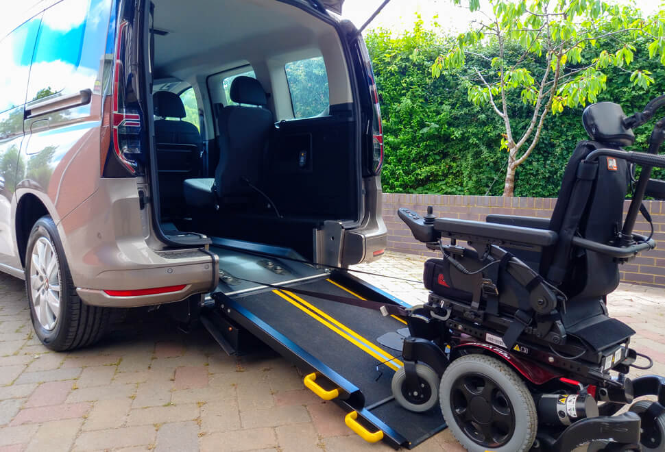 VW Caddy Wheelchair Accessible Vehicle (WAV) by Brotherwood®