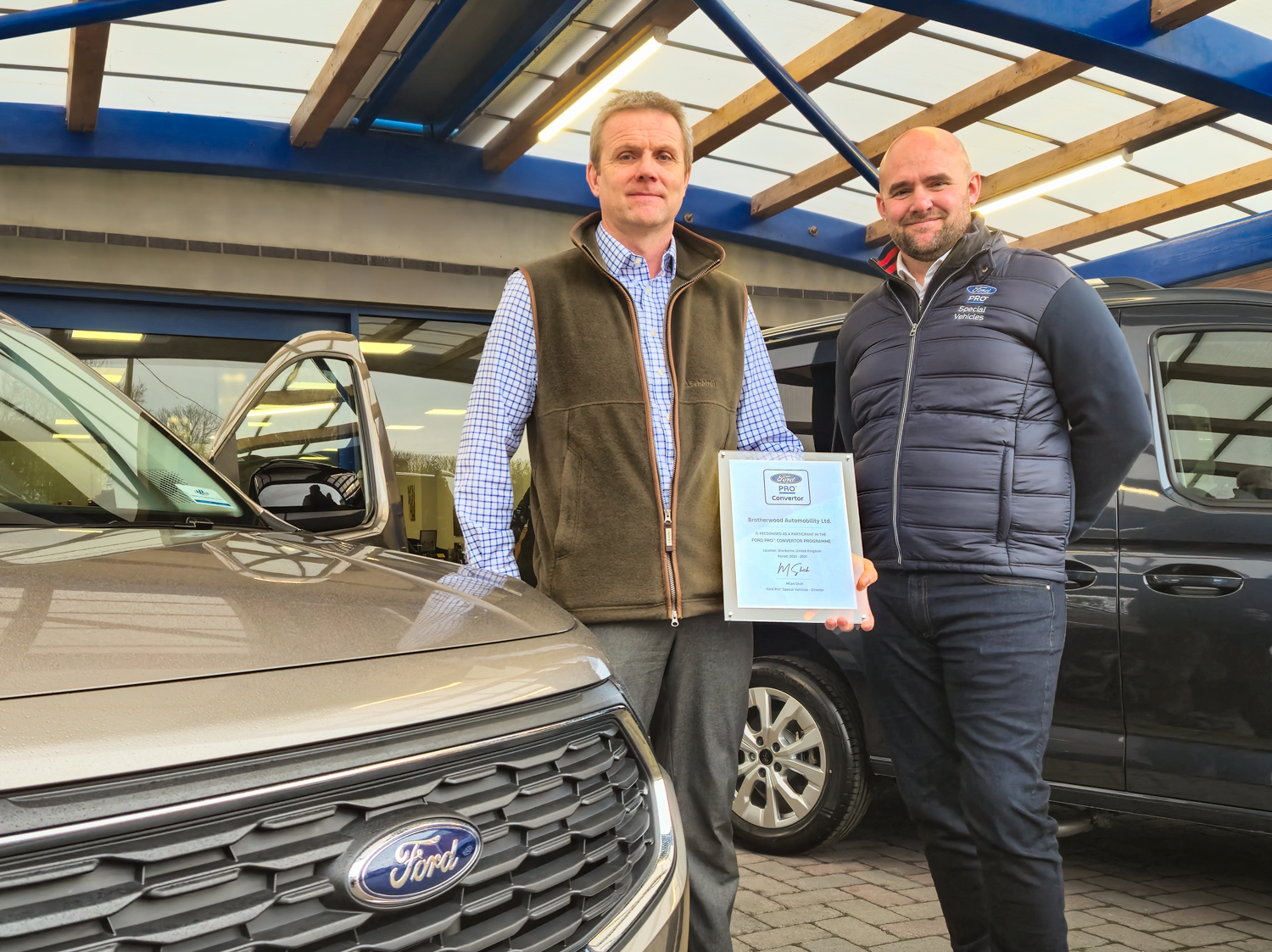 Brotherwood Achieve Ford Pro Convertor Status - Brotherwood